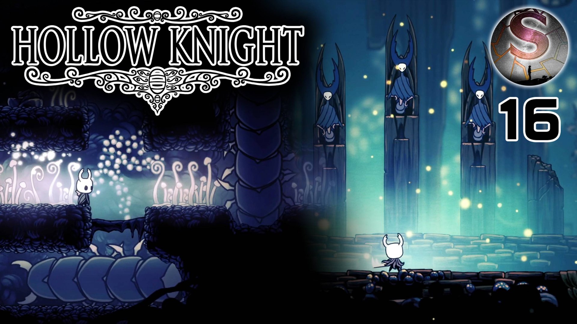 016 - Hollow Knight - Босс Лорды Богомолов - Глубинное гнездо - Прохождение