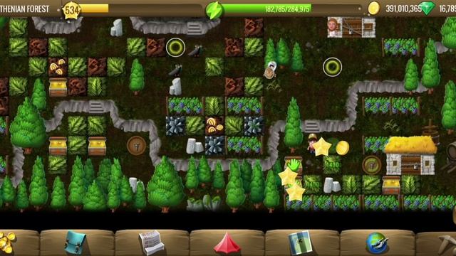 Афинский лес - Athenian Forest - Посейдон #16 - Diggy's Adventure