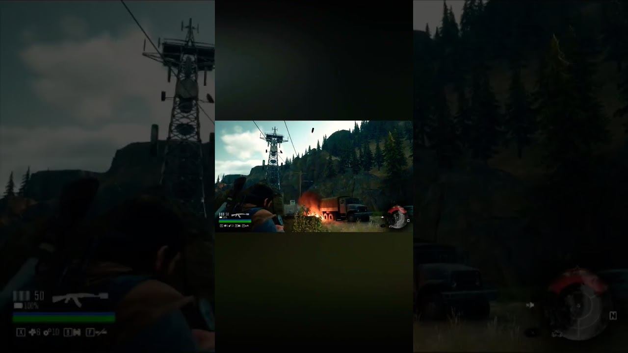 пробиваем себе путь к выжившей чтобы спасти