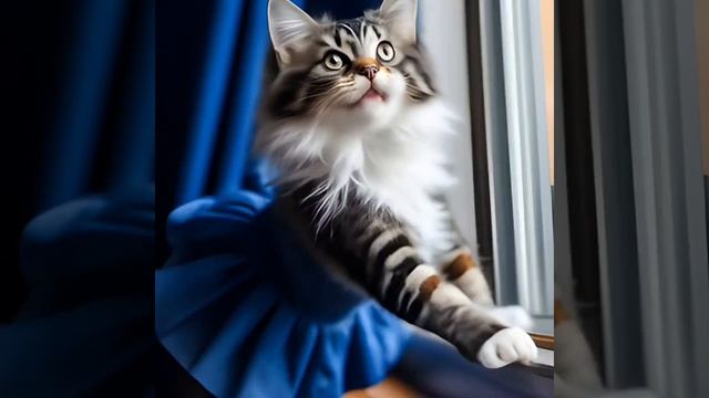 Девочка моя. Котоклип. Поёт Сергей Крылов.