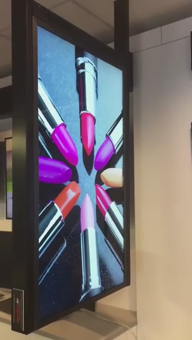 Двухсторонние экраны для витрин