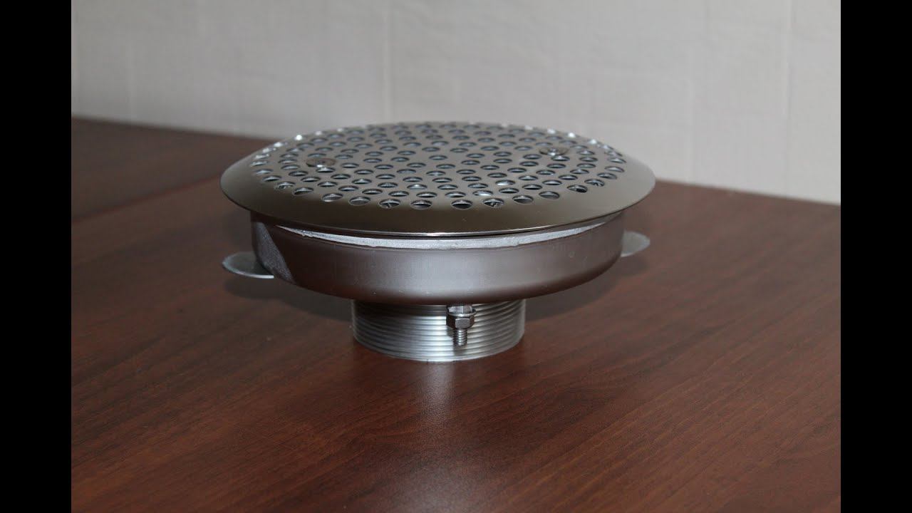 Р5-08 Водозабор с сетчатой крышкой Ø160х100 (наружн. 2,5") универсальный