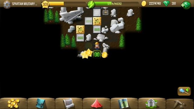 Спартанский военный лагерь - Spartan Military Camp - #2 Арес - Diggy's Adventure