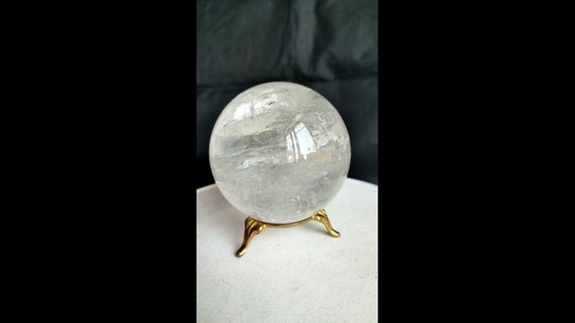 Горный хрусталь шар диаметр 8 см