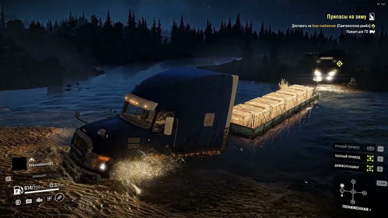 Snowrunner контракт - припасы на зиму. продолжение