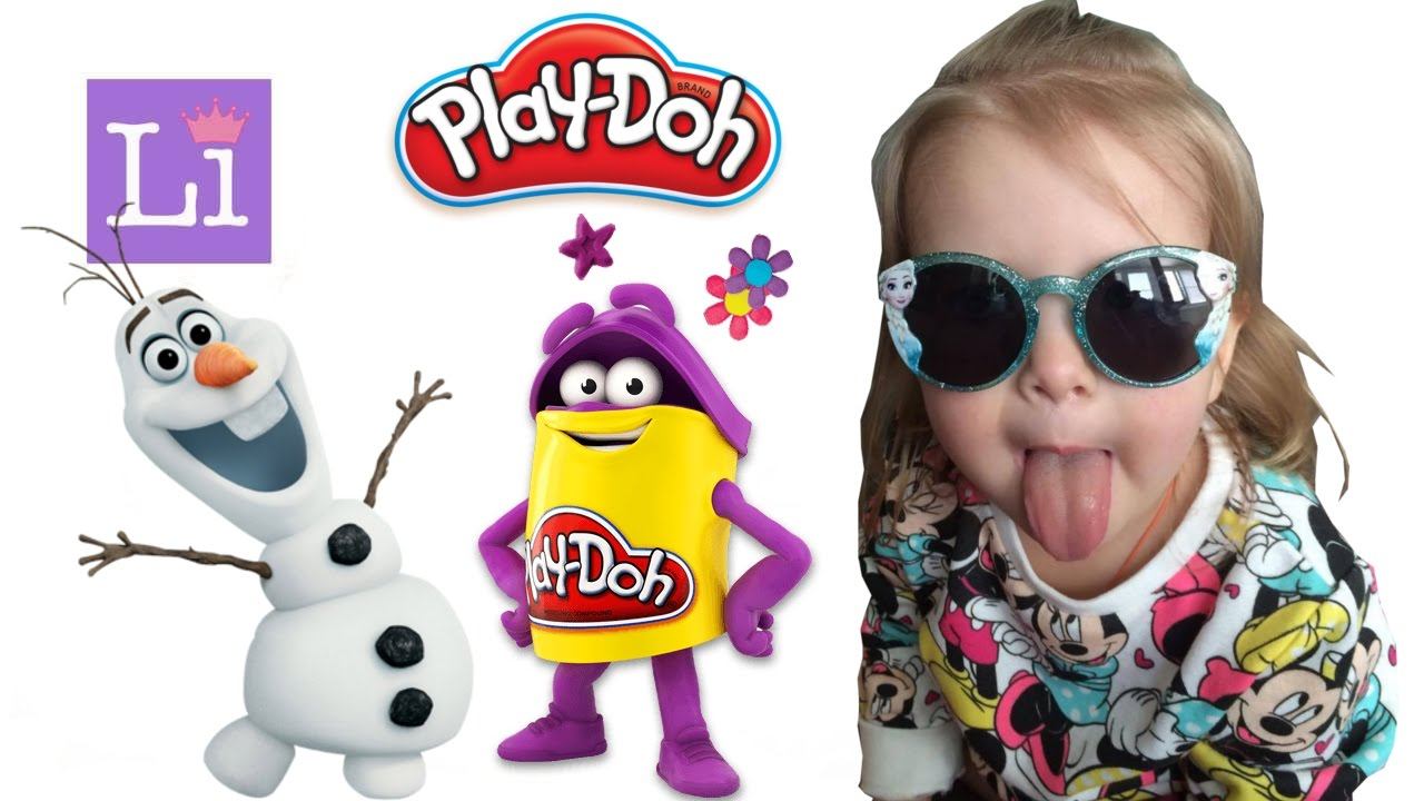 Play-Doh Холодное сердце - распаковка набора от Little Li 0+