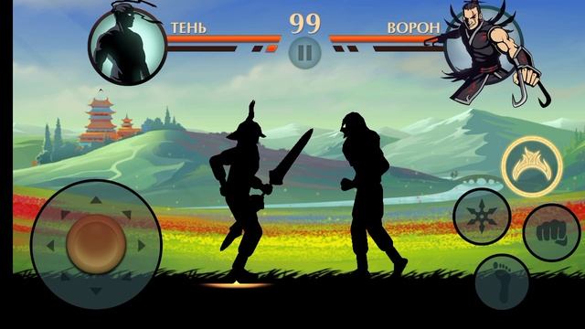 Тень 🆚 Ворон турнир в Shadow Fight 2
