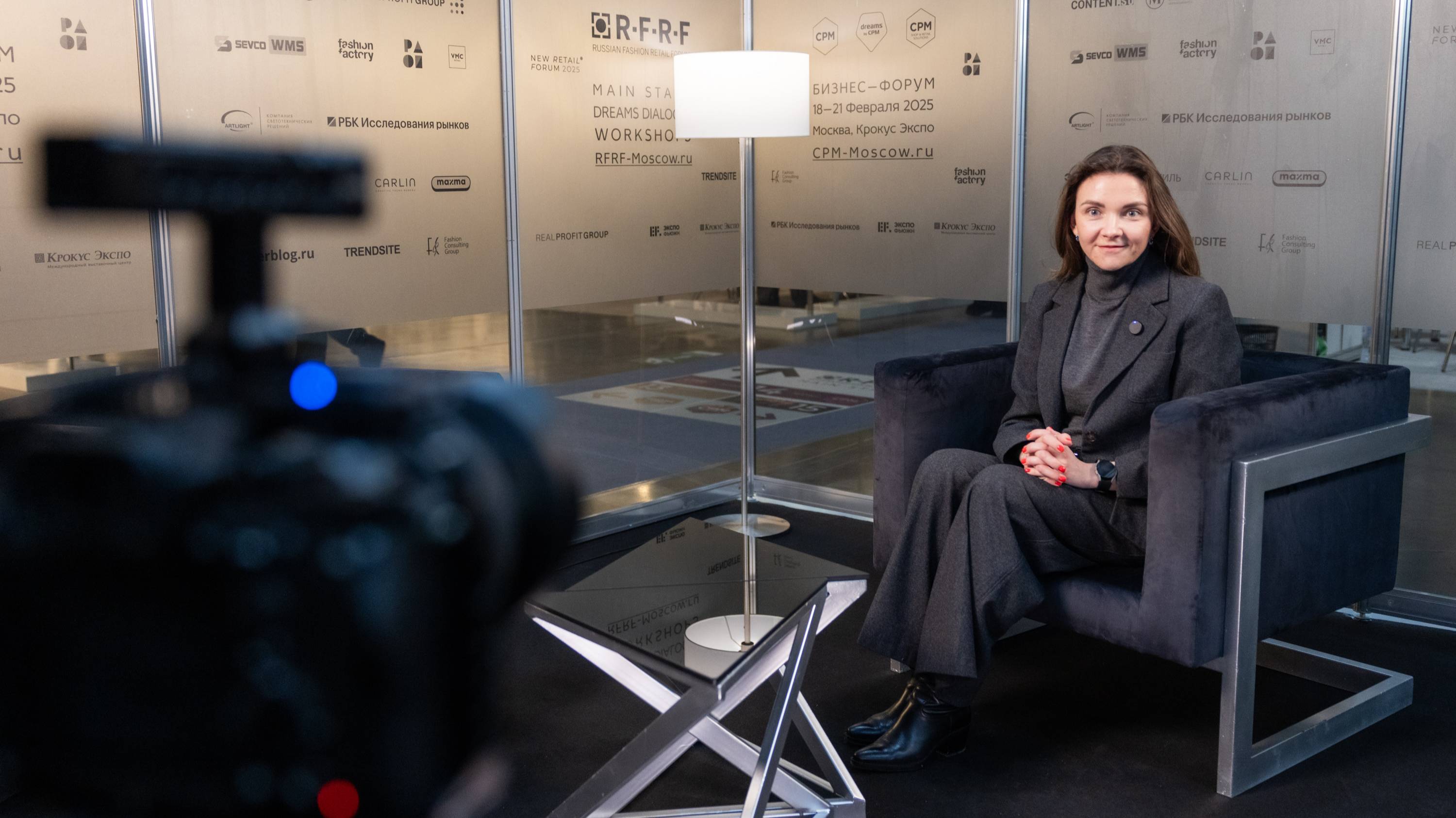 БЛИЦ-ИНТЕРВЬЮ | МАРИАННА РУМЯНЦЕВА, Marc O’Polo Россия | Бизнес-форум RFRF на выставке моды СРМ