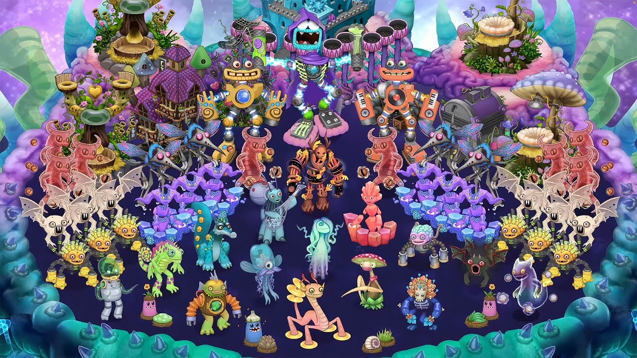 Остров Эфира - Вся Песня 5.2 (My Singing Monsters, Мои Поющие Монстры, Msm, Мсм)