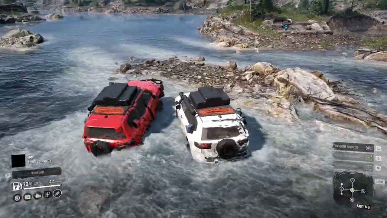 Snowrunner экспедиция по Австрии на подготовленных крузаках часть 2