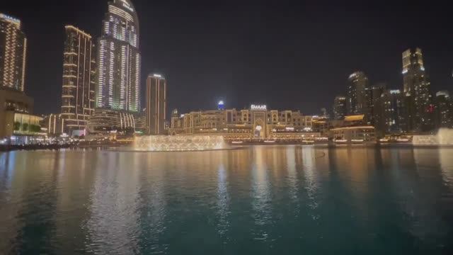 Поющие фонтаны. Дубай