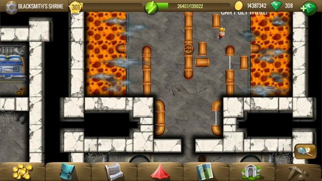 Гробница кузнеца - Blacksmith's Shrine - #1 Гефест - Diggy's Adventure