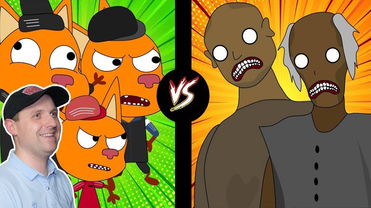 Три Гопа против Бабки Гренни часть 2 | Мульт пародия