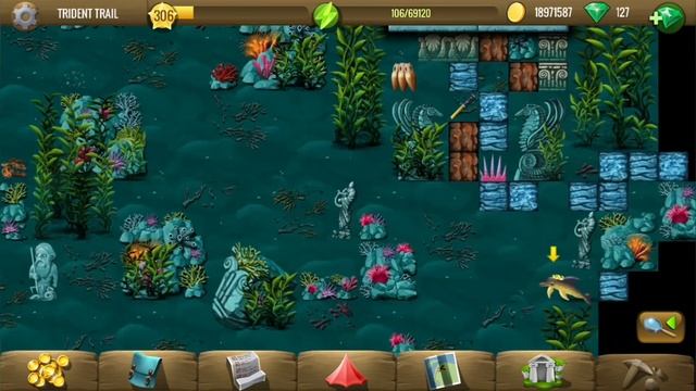 След трезубца - Trident Trail - #6 Посейдон - Diggy's Adventure