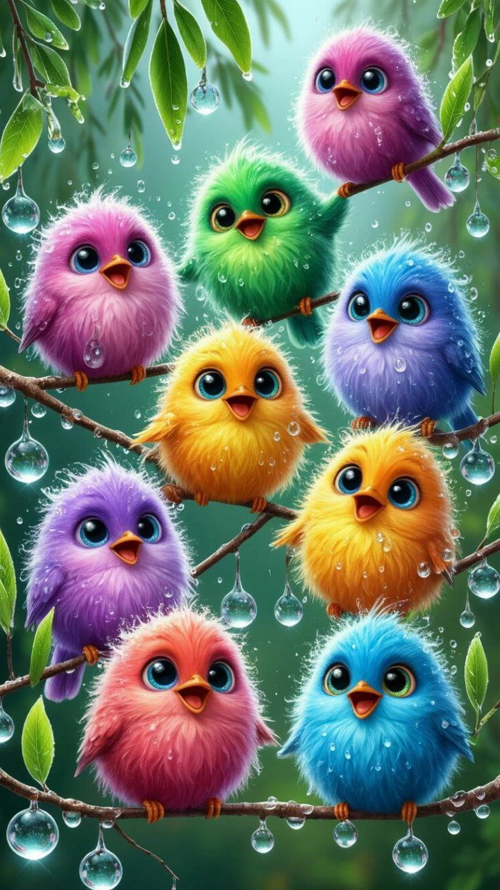 Сказочные птички. 🌞 Детям. 🌞