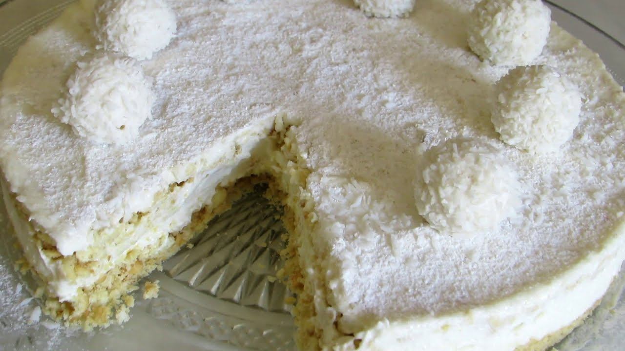 БЕЗ ВЫПЕЧКИ! ТОРТ РАФАЭЛЛО НЕЖНЕЙШИЙ и ВКУСНЕЙШИЙ БЫСТРЫЙ ТОРТ! Торт на ПРАЗДНИК!