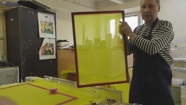 Ремонт трафаретов для шелкографии