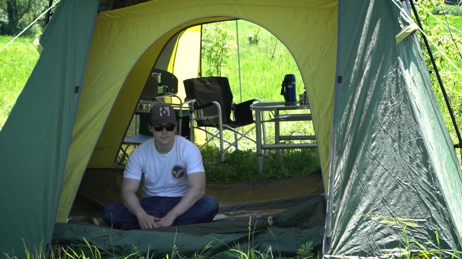 Кухня Шатер Fortuna 300 Premium со спальным местом