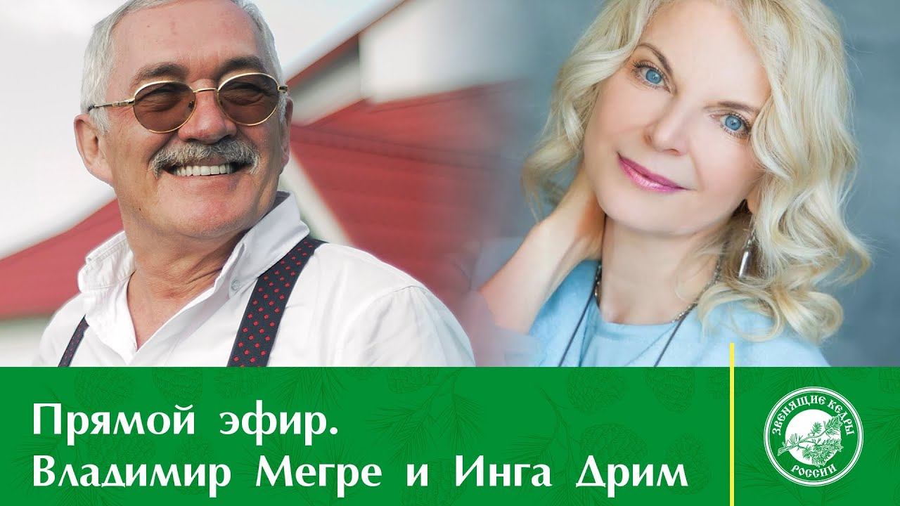 Прямой эфир. Владимир Мегре с Ингой Дрим
