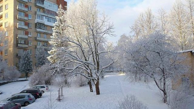 СТИХОТВОРЕНИЕ - ЗИМНЕЕ УТРО-2