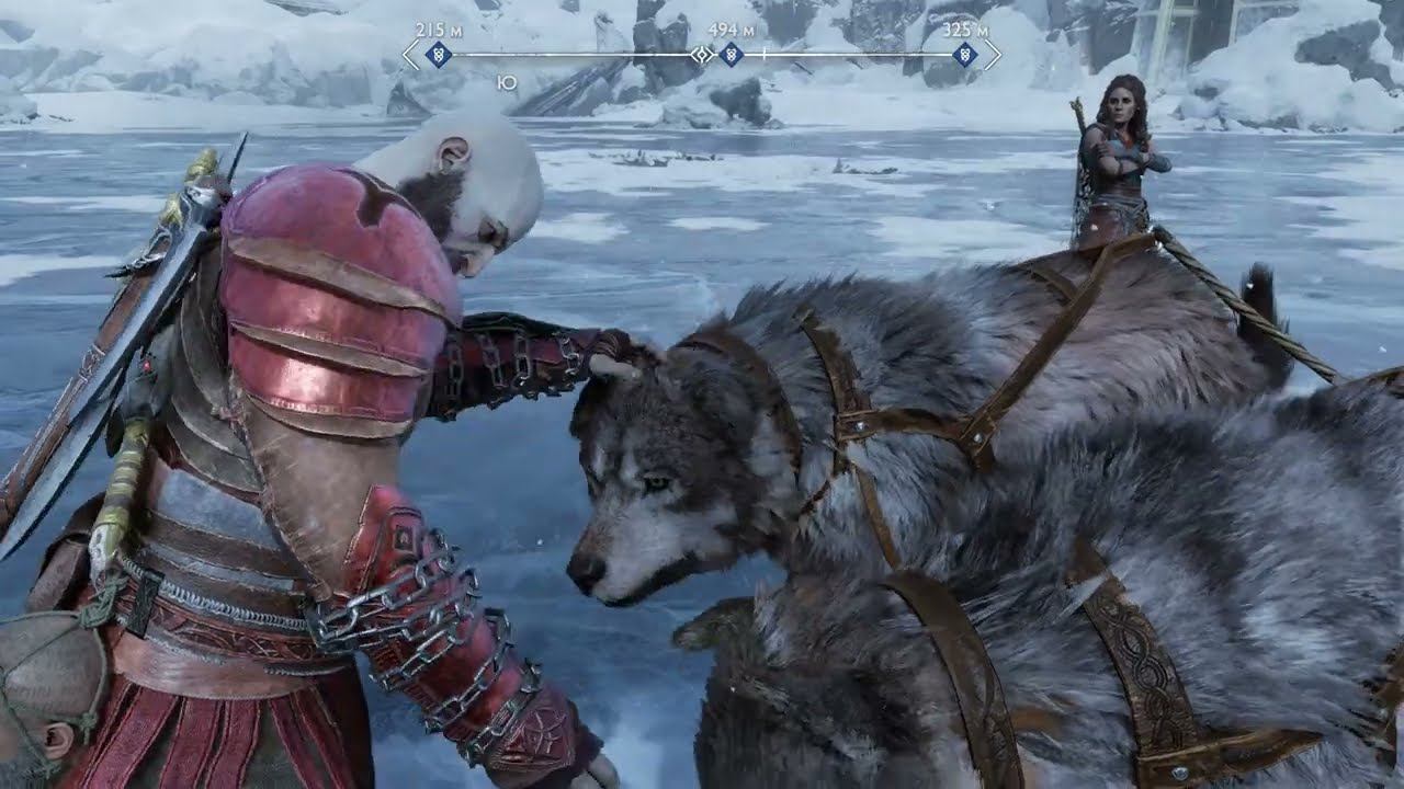 God of War: Ragnarök [RUS, без комментариев]. Часть 19: Проклятие Сигрун.
