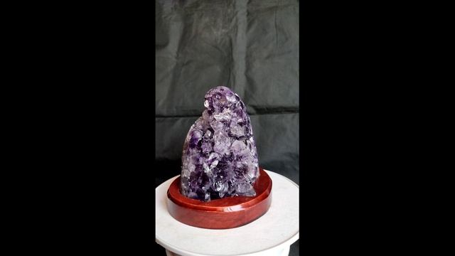 Аметист на подставке 11x10x14 см