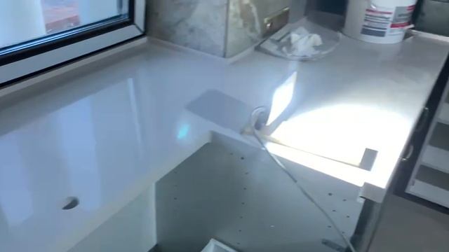 Шлифовка столешницы