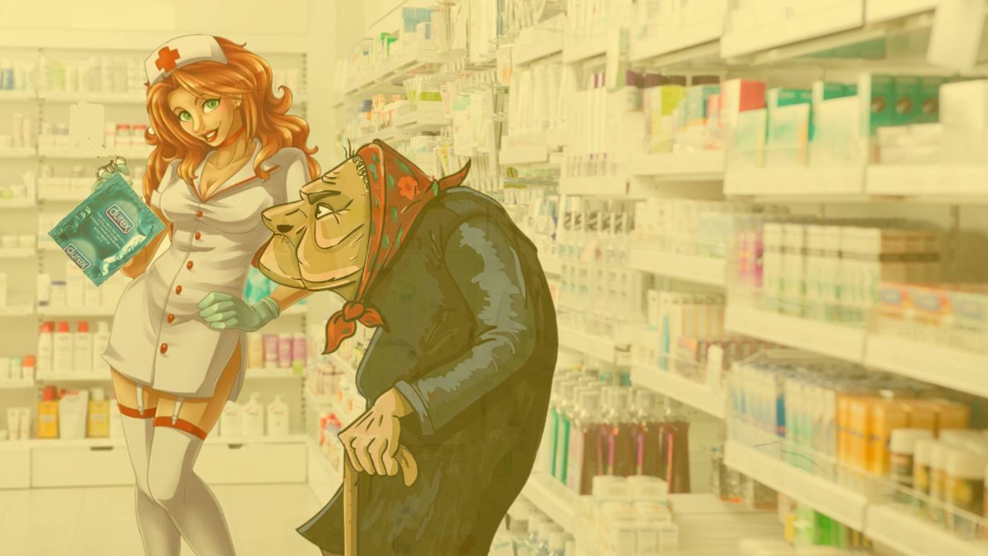 Про старуху, девушку аптекаршу и другие прикольные анекдоты