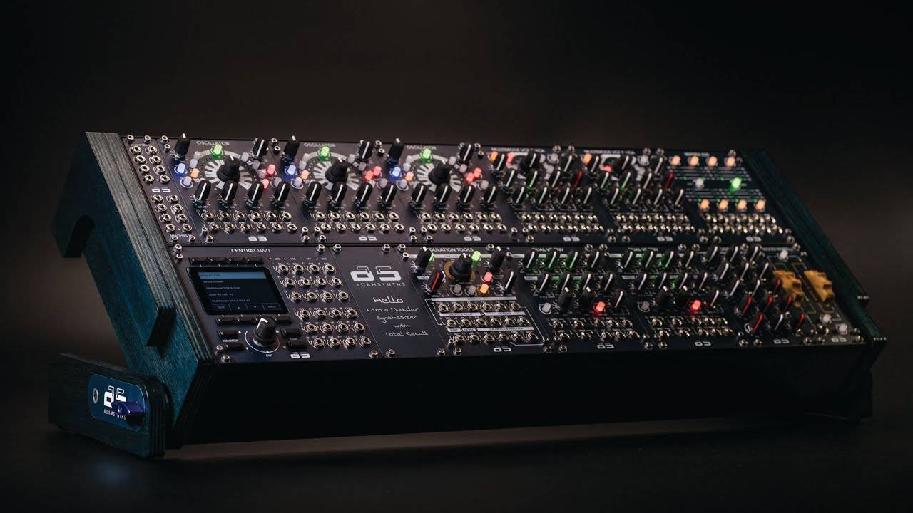 Adamsynths Warthog: First Modular with Total Recall and DAW Integration