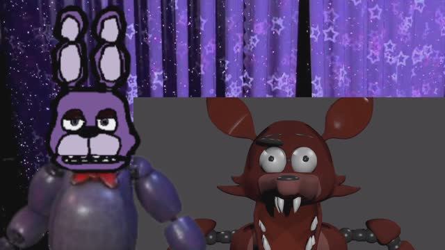 Фредди и шортс 4 часть другой голос бони#fnaf#фнаф