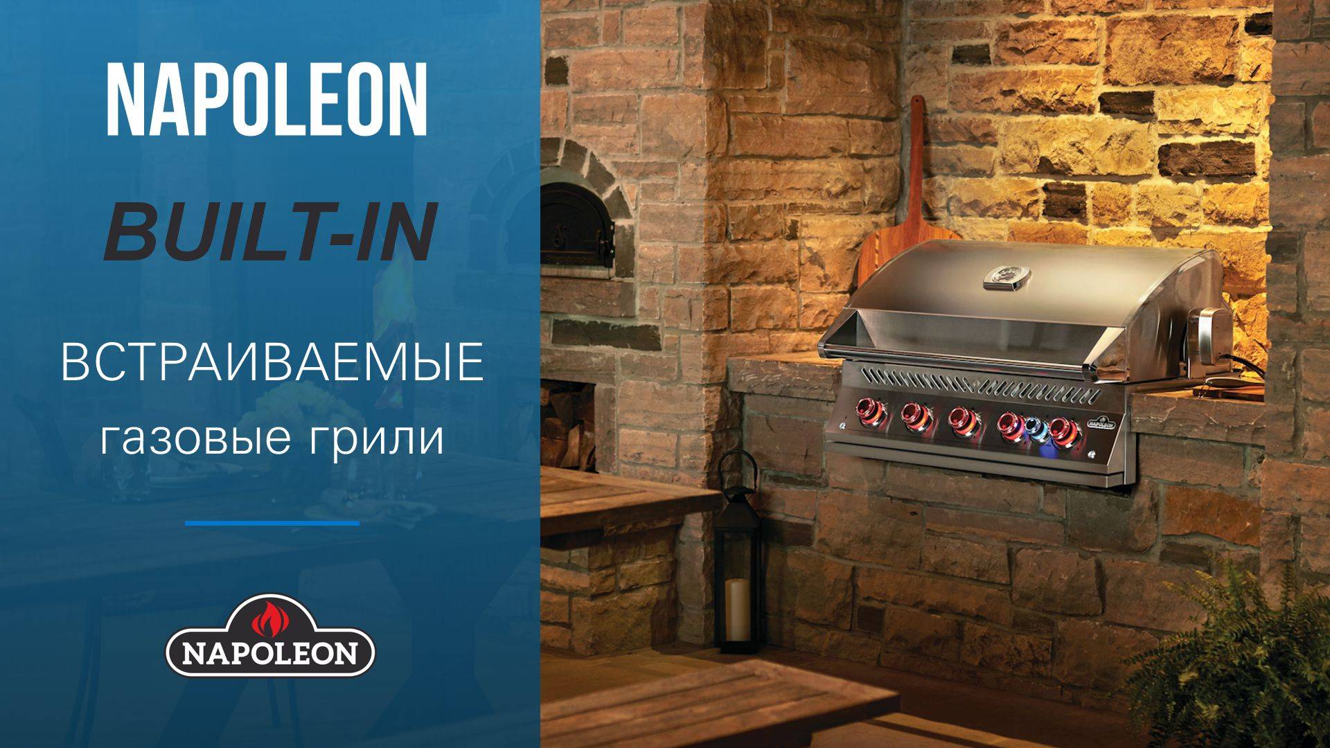 Встраиваемые грили NAPOLEON 2024