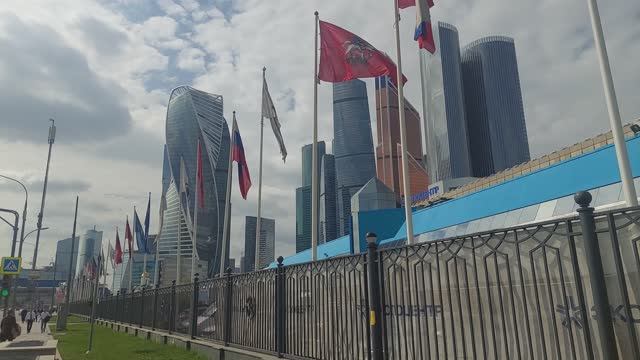 Москва Сити / Экспоцентр  /  4К