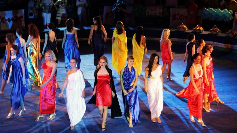 Цирк "Радуга" - участие нашего воздушного номера в  конкурсной программе "Мисс Комус"