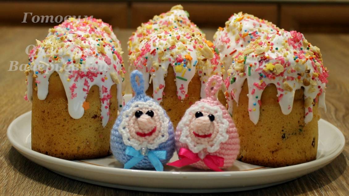Так быстро куличи я ещё не пекла! Творожные куличи без дрожжей. Готовим с Оксаной Валерьевной.