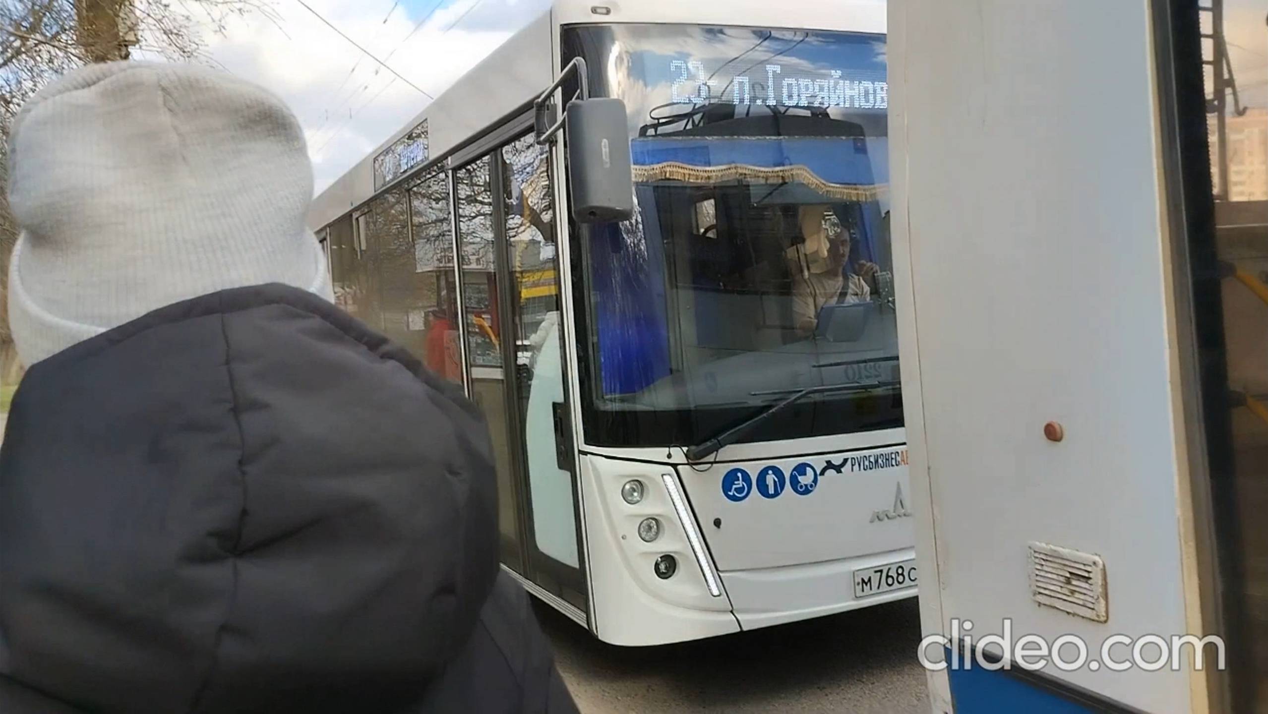 Поездка на автобусе МАЗ 203.047 № М 768 СВ 13, маршрут 23