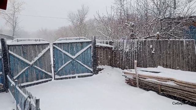 Внезапно пришла зима в апреле. Погода ломает все планы😫😩🥺