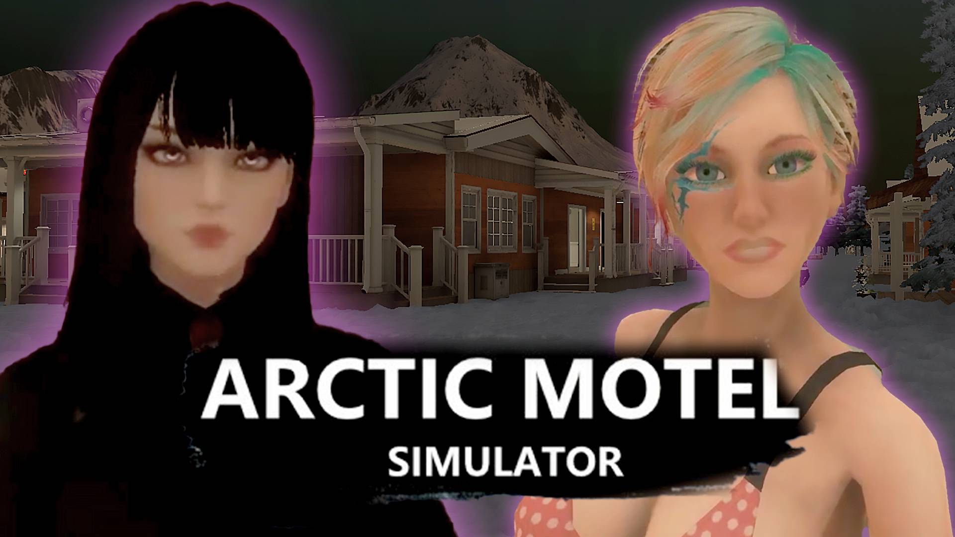 Arctic Motel Simulator: Весь сюжет: Директор в безумном мире - нарезка стрим