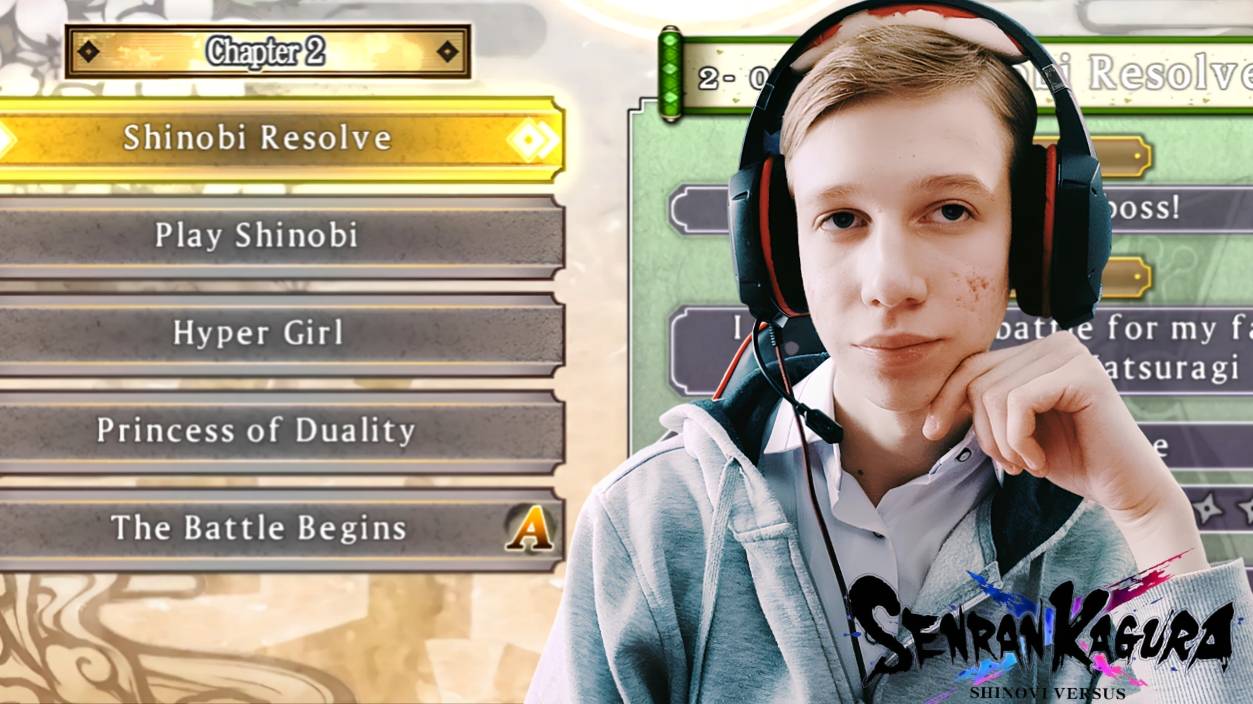 КОДЕКС АКАДЕМИИ ХАНЗО. ГЛАВА 2 | SENRAN KAGURA SHINOVI VERSUS #11