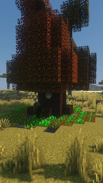 Дерево времени в The Twilight Forest(сумеречный лес) #майнкрафт #постройки #shorts #minecraft