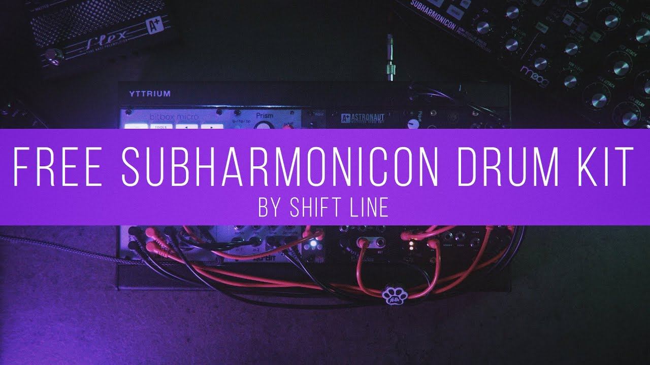 Free Subharmonicon Drum Kit by Shift Line