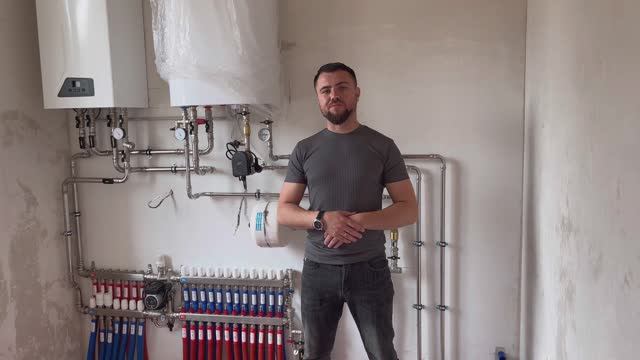 Монтаж отопления, водоснабжения, канализации и теплых водяных полов в доме 110м2 г.Казань