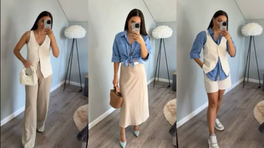 ТРЕНДОВАЯ КАПСУЛА ГАРДЕРОБА НА ВЕСНУ 2025 | 15 ВЕЩЕЙ = 100 ОБРАЗОВ | КАК СОЧЕТАТЬ ВЕЩИ