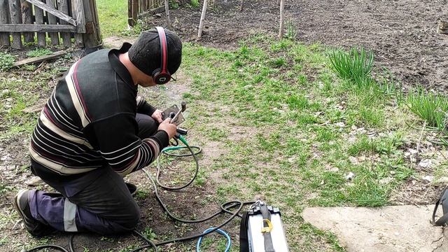 Сломалась ось на колесе мотоблока