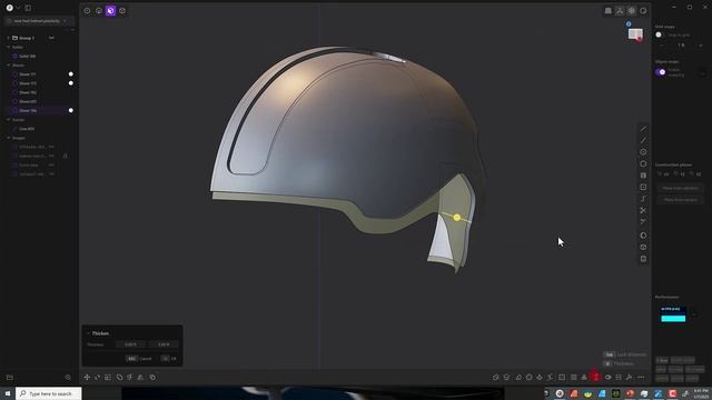 07 Thickening Helmet Forms