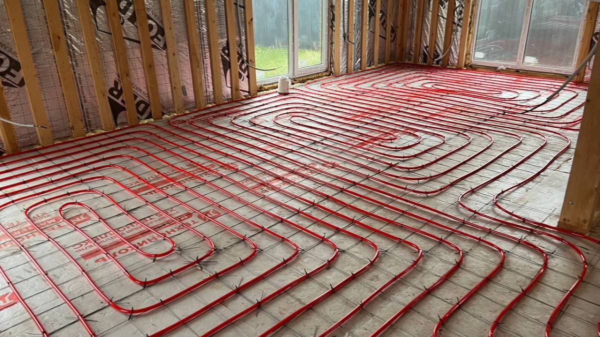 Монтаж отопления, водоснабжения, канализации и теплых водяных полов в доме 150м2 г.Казань