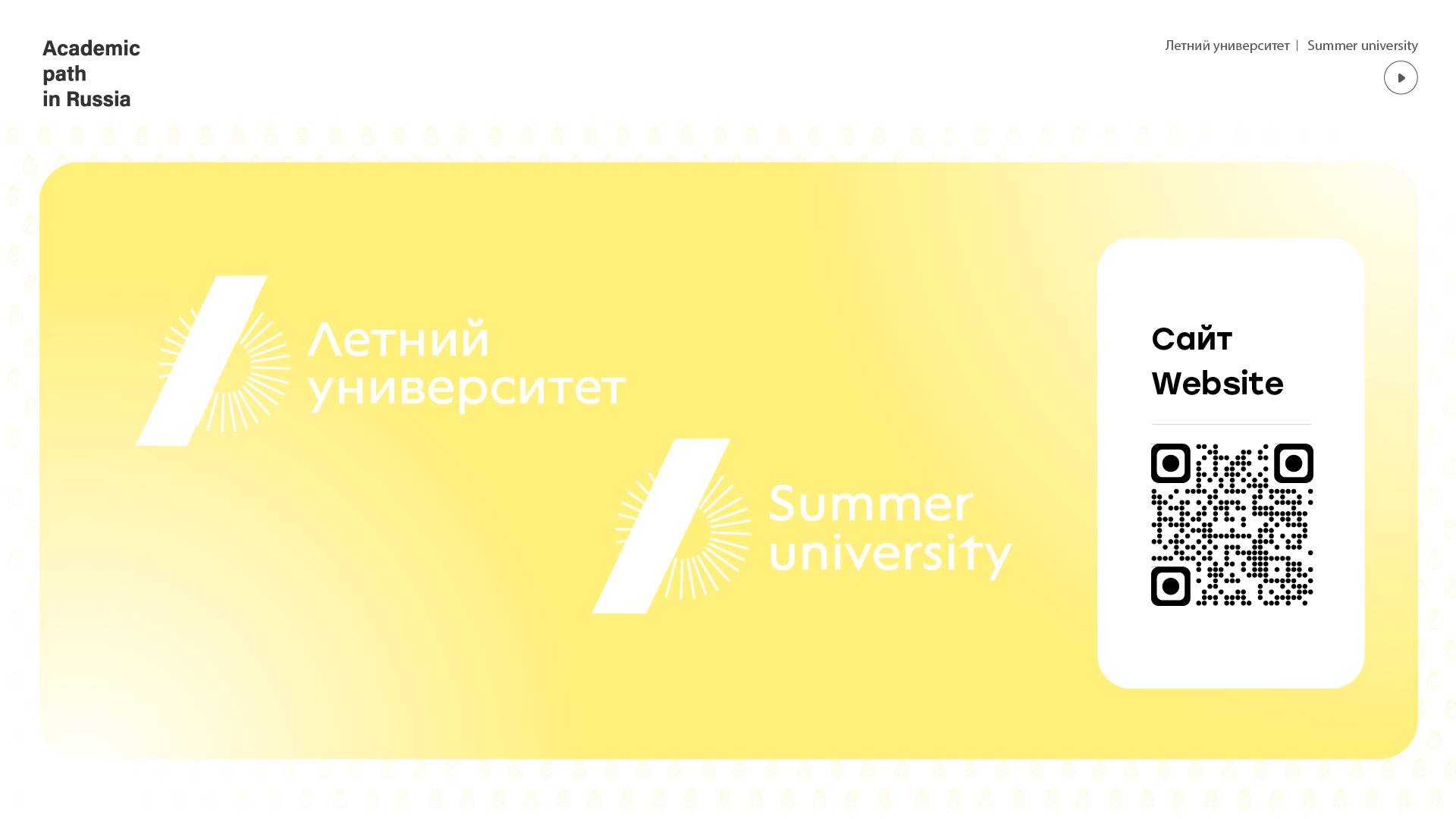 О проекте «Летний университет»