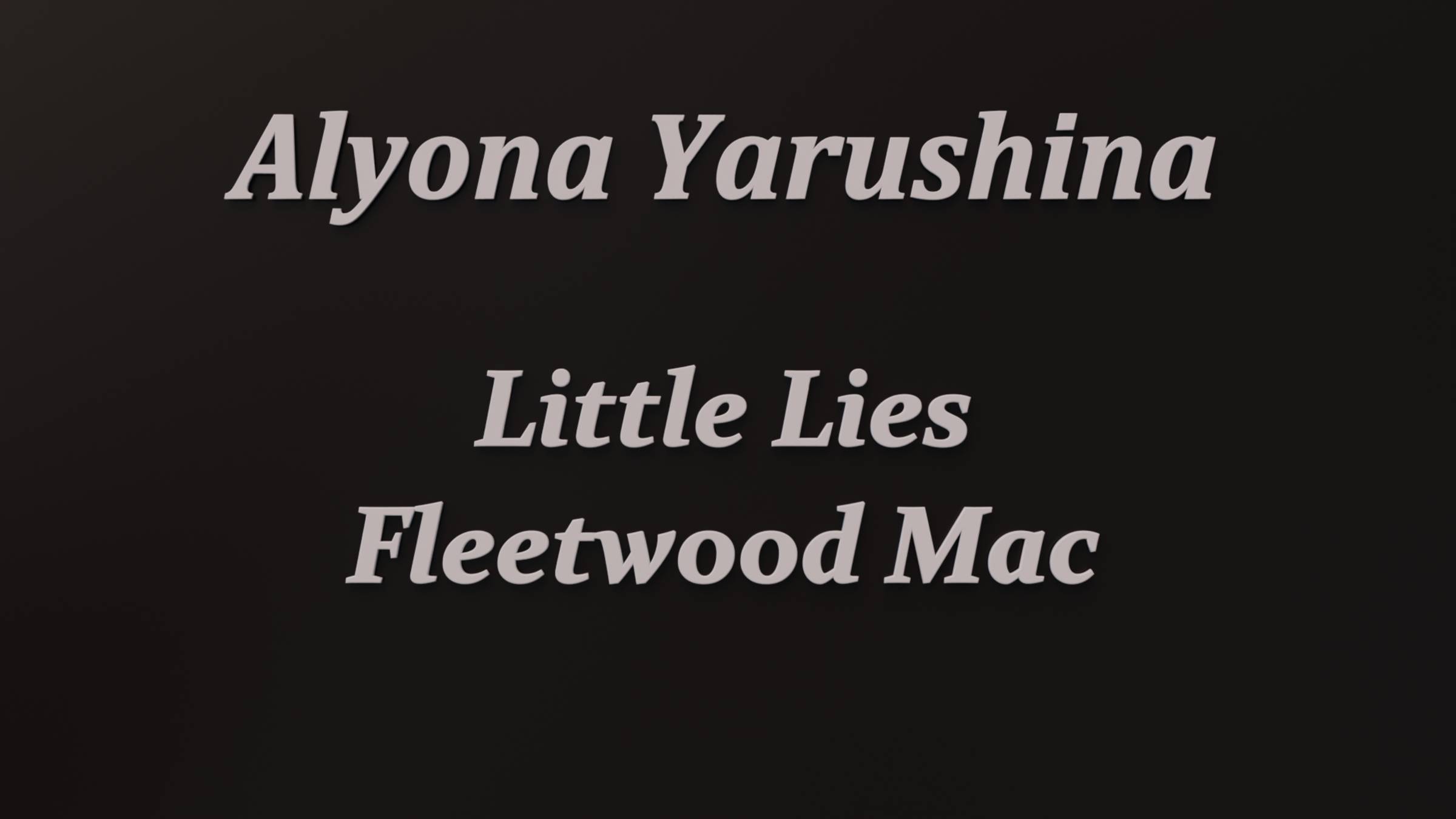Little Lies - Fleetwood Mac