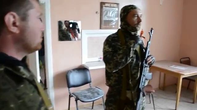 Славянск Психиатрическая больница после артиллерийского обстрела 24 05 2014