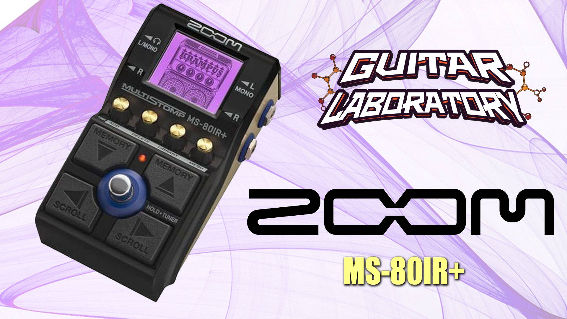 Педаль эффектов ZOOM MS 80IR+ || Подключаем две гитары одновременно