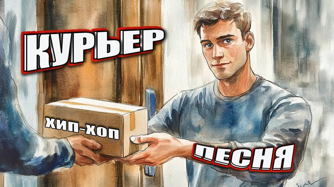 Александр Укушенный & Нейросеть - Курьер. Песня. Доставка. Клип. Музыка. Рэп. Хип-хоп. #морковкинтв